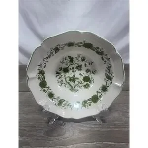 Hankook | Dining | Woolworths Korea Cereal Bowl Green Floral Scalloped ...